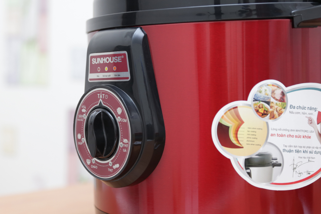 Nồi áp suất điện Sunhouse SHD-1562 6.0 lít